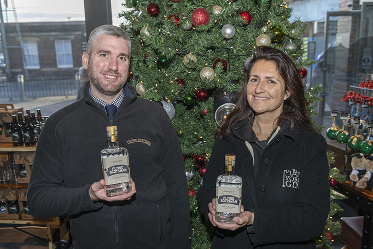 World famous Flying Scotsman gets centenary premium gin made by York ... World famous Flying Scotsman gets centenary premium gin made by York ...