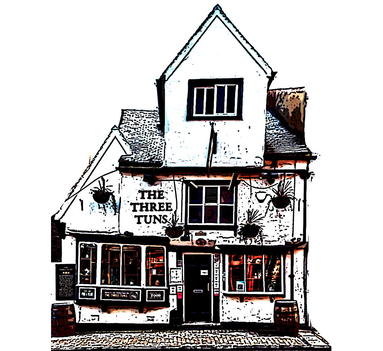 The Three Tuns - Independent of the month - York Gin