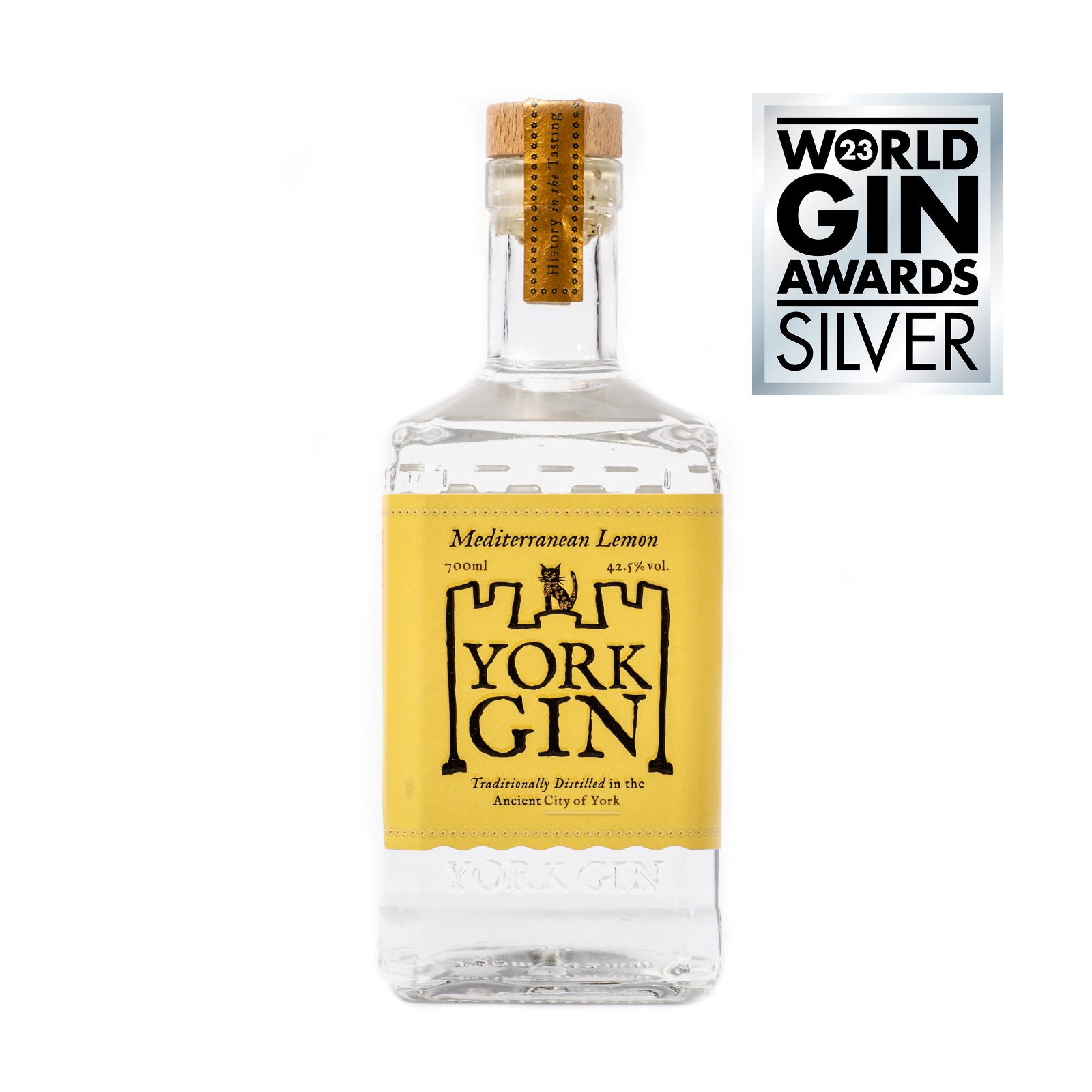 Our lemon gin wins World Gin Award as one of the best lemon gins - York Gin