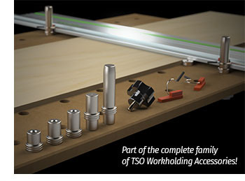 TSO DoubleGroove™ 20mm Bench Dogs - Stubby Pair (61-408)