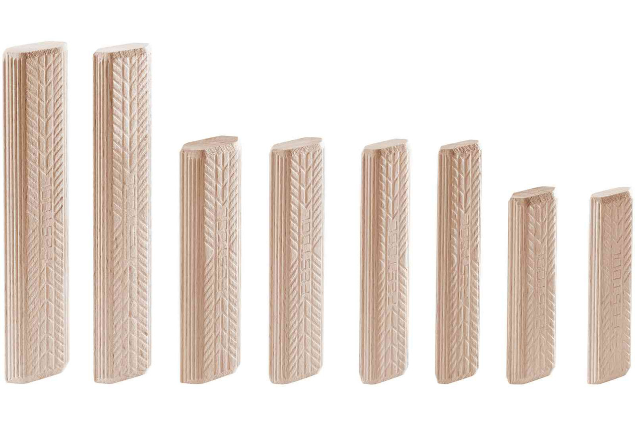 Festool Domino Tenon Beech Wood 8 X 22 X 40mm 130 pack 494940