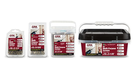 GRK R4 Bulk #12 x 8" (500 pcs) (00181)