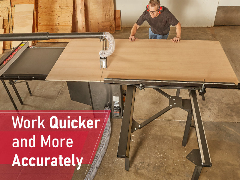 SawStop Large Sliding Table: The Versatile and Accurate Way to Expand ...