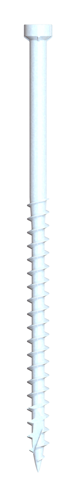 U2 WHITE FINE SCREW 8 x 2-1/2 Small Pack 100 PCS (E08102500H)