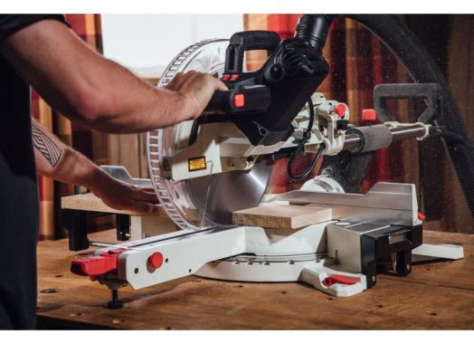 Jet 12 Inch Sliding Dual Bevel Compound Miter Saw (707212)