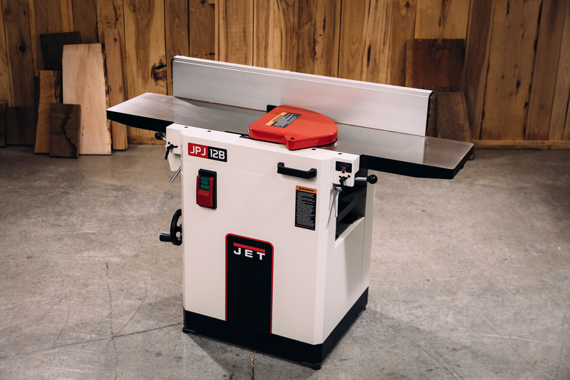 Jet JPJ-12BHH, 12-Inch Planer/Jointer, Helical Cutterhead, 3 HP, 1Ph ...