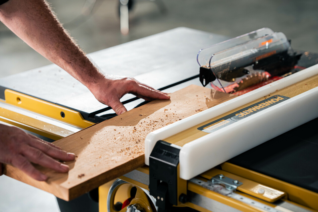 Powermatic ArmorGlide PM2000T 10" Table Saw, 50" Rip, Workbench Table ...