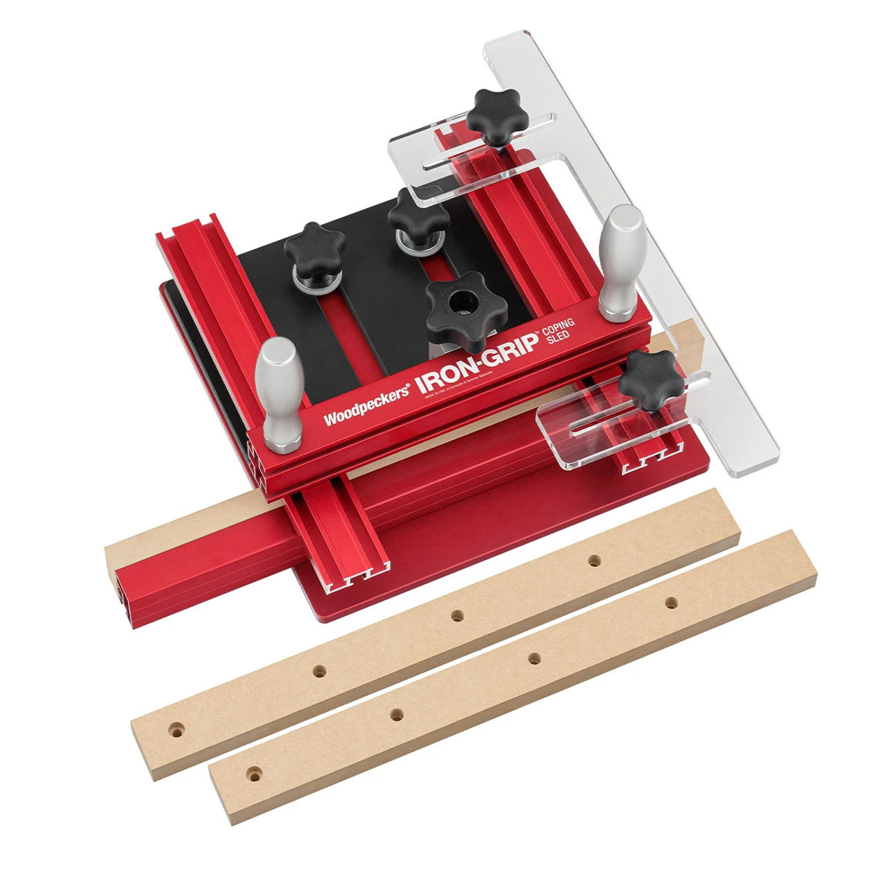 Woodpeckers Iron Grip Coping Sled: Precision and Safety for Woodworking