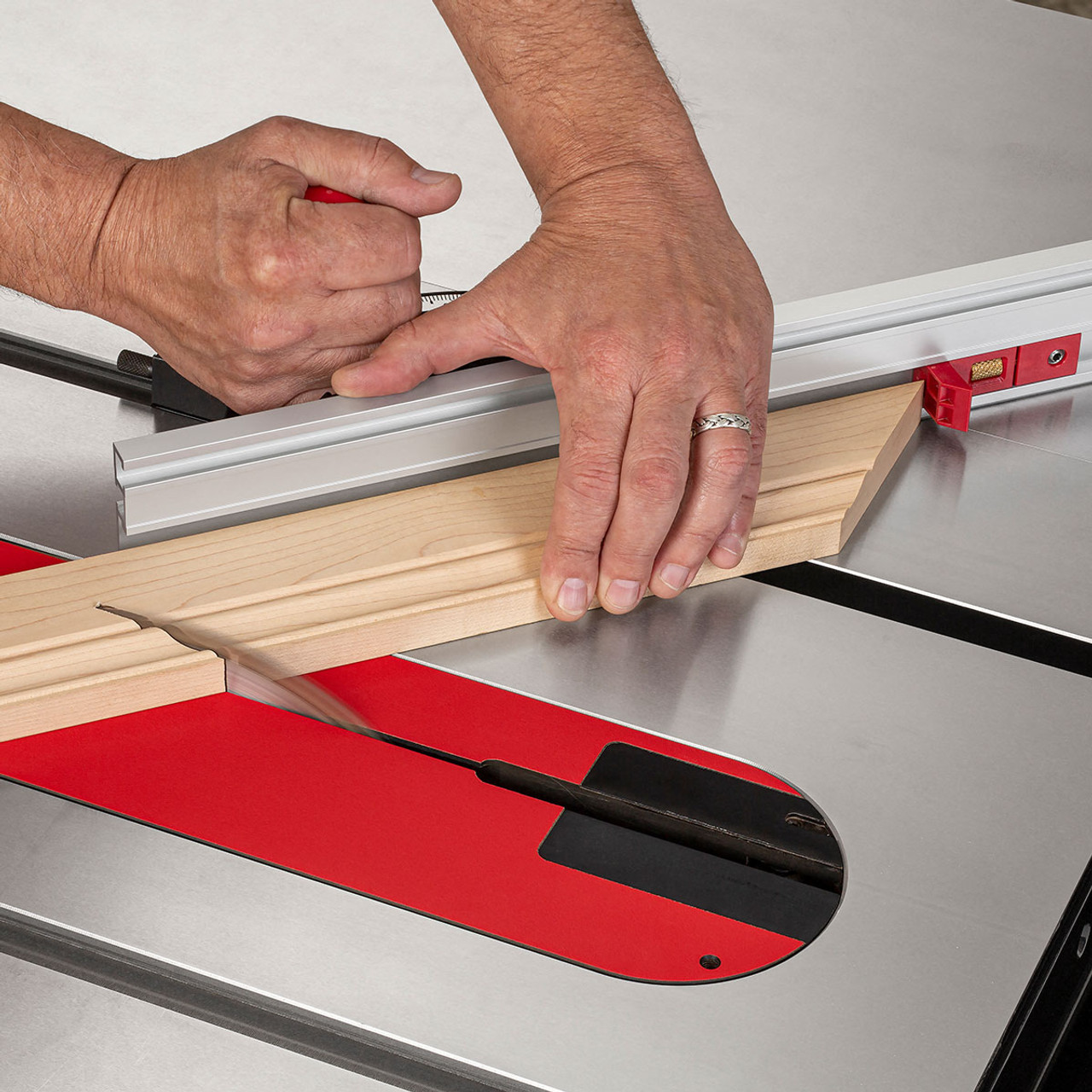 Woodpeckers Stealth Stop Miter Gauge with Fence and Stop: Precision ...