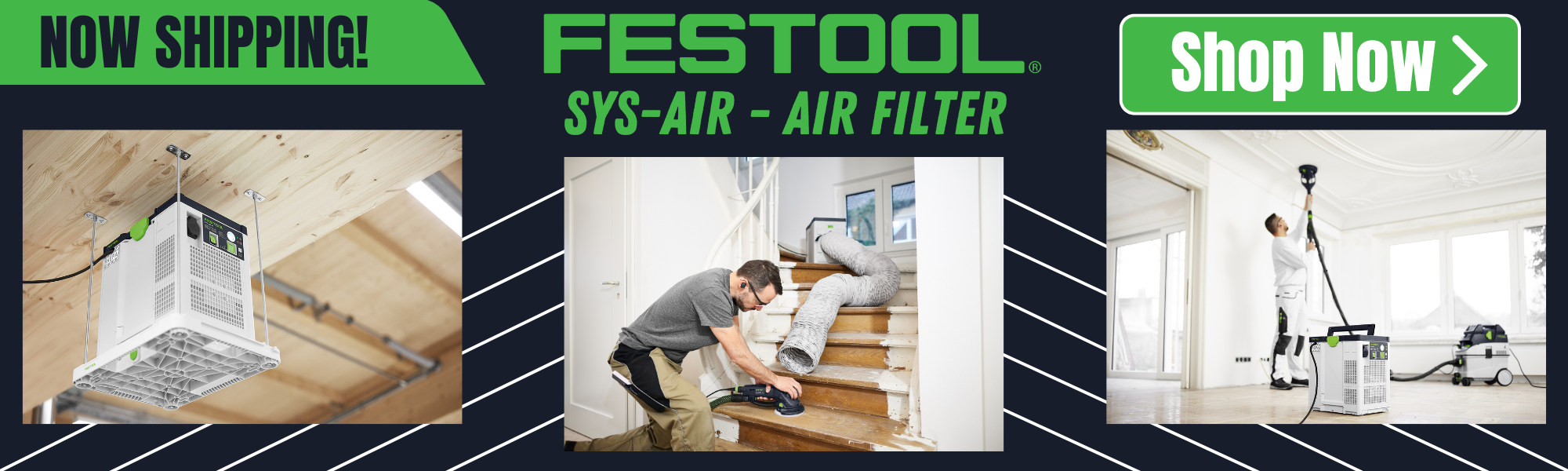 US Tool & Fastener, Festool, Shaper, Kreg, SawStop, Stabila