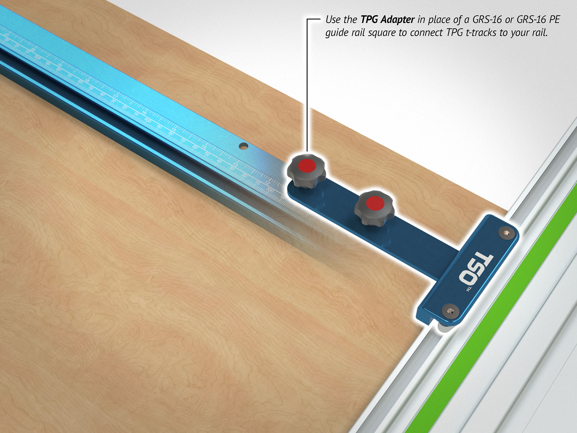 TSO TPG Guide Rail Adapter (61-390)