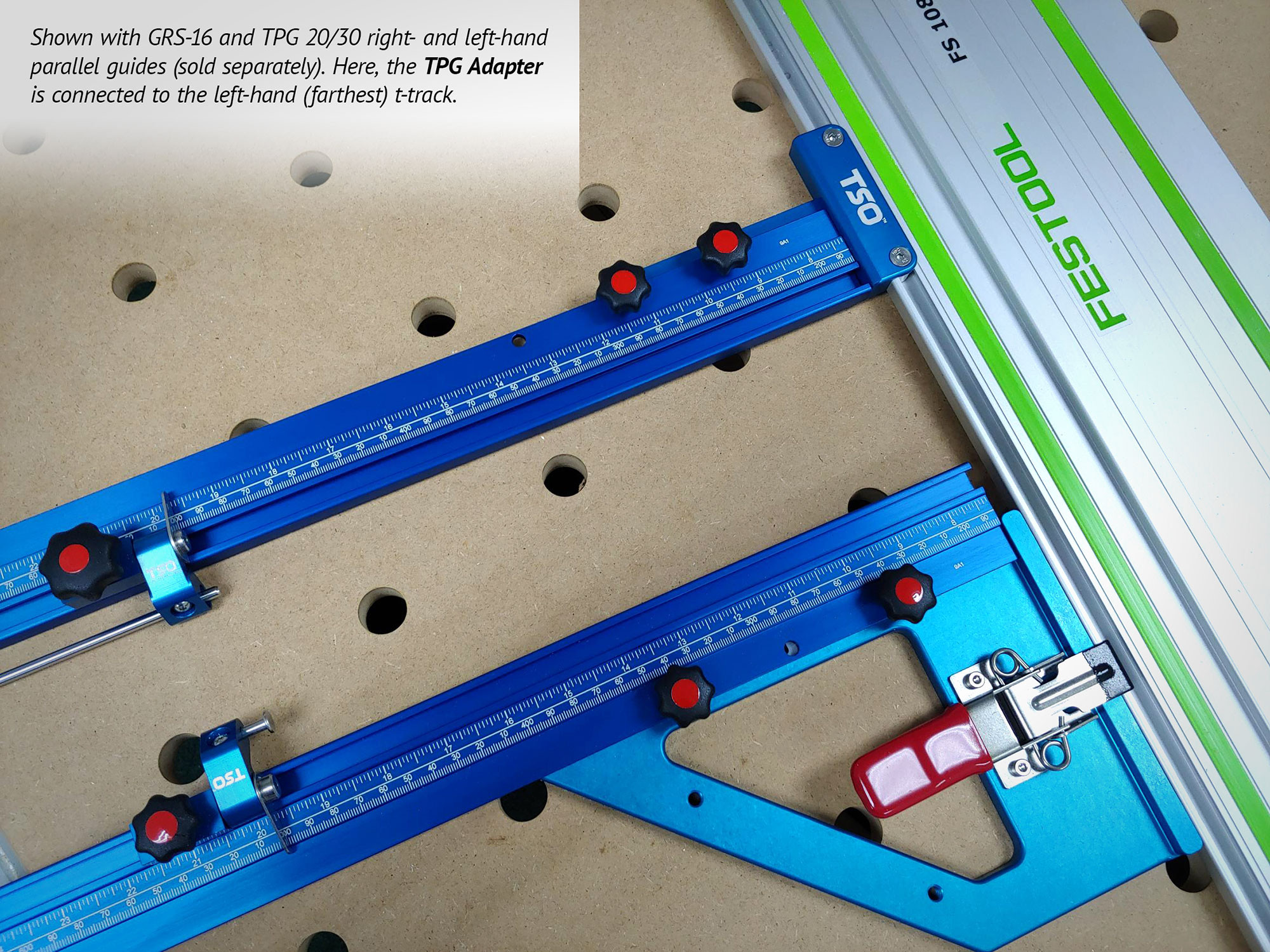 TSO TPG Guide Rail Adapter (61-390)