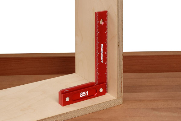 Woodpeckers Model 851 8 Precision Woodworking Square Inch Scale 851I