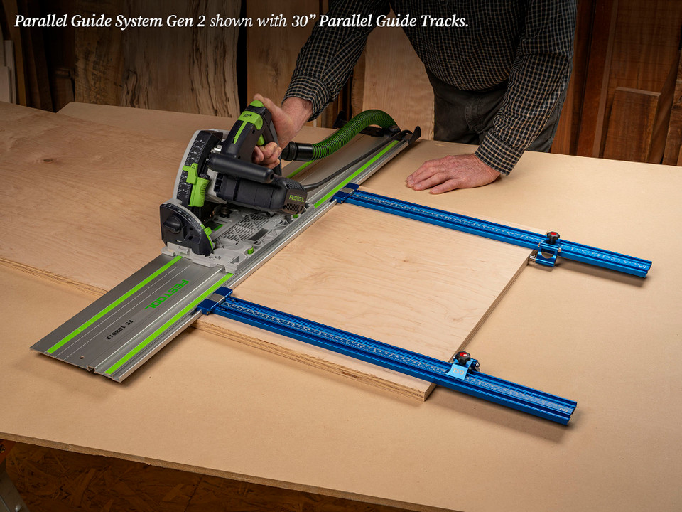 TSO Gen 2 30" Parallel Guide System Set (61-649) – Precision Track Saw ...