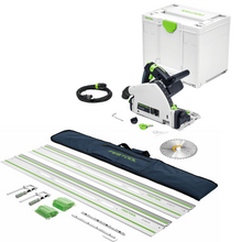 Festool TS 55 FEQ-F-Plus Plunge-Cut Saw + FS 1400/2 KP Guide Rail ...