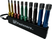 U2 2" BitStrip with Clip (Z003S2000W) – Compact Bit Holder for On-the ...