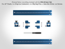 TSO Gen 2 20" Parallel Guide System Set (61-648) – Precision Track Saw ...