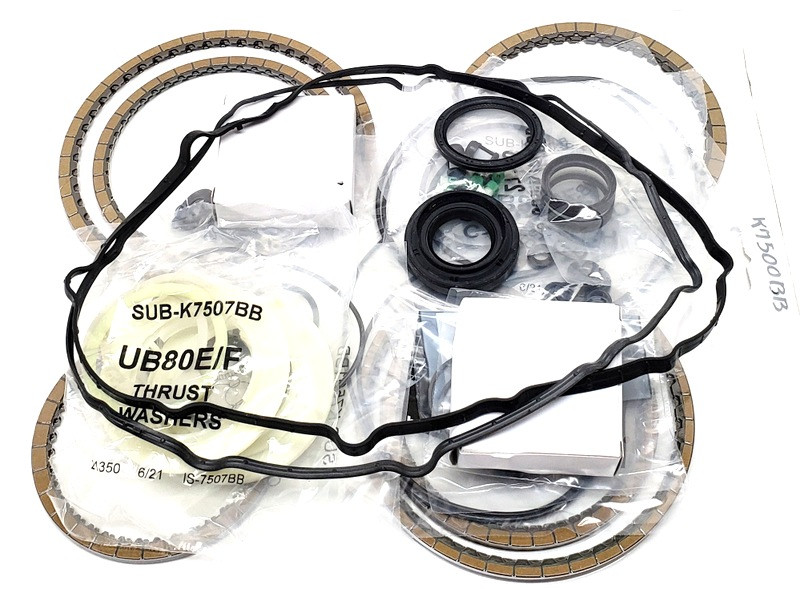 UB80E, UB80F Automatic Transmission Master Rebuild Kit Without Bonded ...