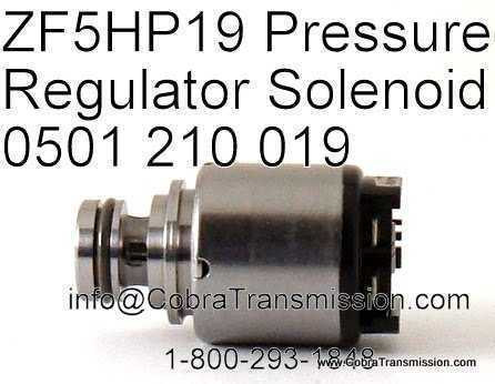 ZF5HP19 Pressure Regulator Solenoid - Cobra Transmission