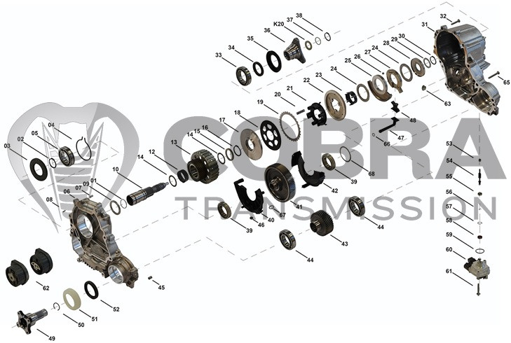 BMW ATC35L ATC45L Transfer Case Main Shaft | Series 1, 2, 3, 4, 5 and ...