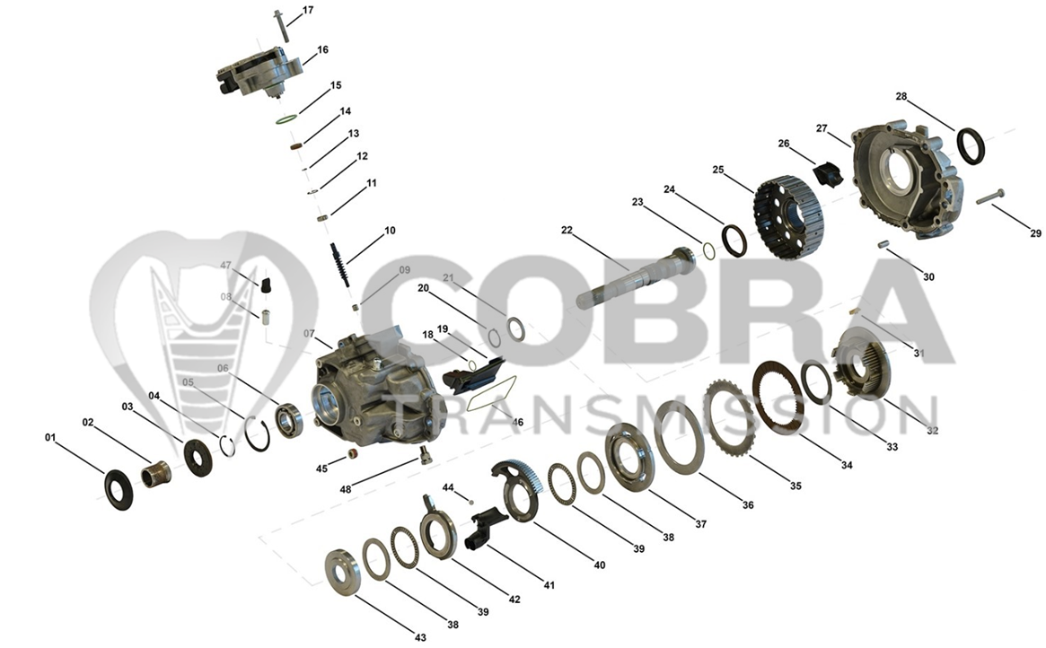 95B Transfer Case Plastic Parts Kit | Fits Porsche Macan