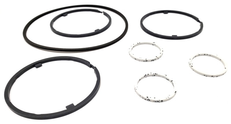 6L45, 6L50, GA6-L45R Automatic Transmission Sealing Ring Kit (4 Teflon ...
