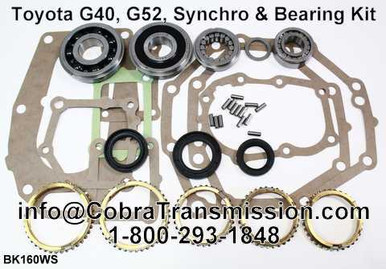 G40, G52, Synchro, Bearing, Gasket and Seal Kit | Toyota PickUp, 4runner. - Cobra Transmission