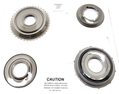 UB80E, UB80F (8-Speed, FWD, AWD) Automatic Transmission Bonded Piston ...