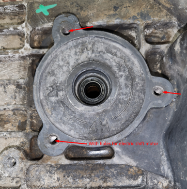 BW1356 Electric Shift Rear Transfer Case Half - For Electric Units ...