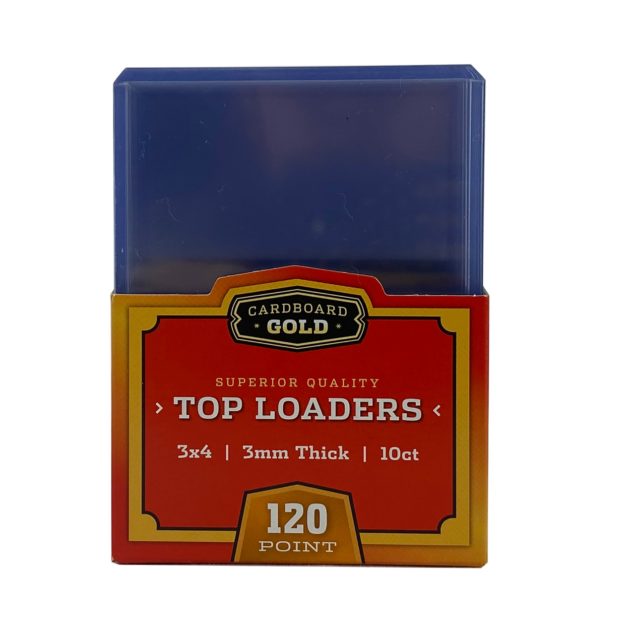 Thick Card Topload Holder - 3mm - 120pt - 10ct - Columbia Hobby - Card ...