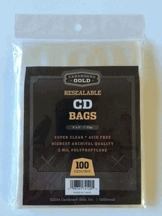 CBG Resealable CD Bags - Columbia Hobby - Card Savers, Toploaders ...