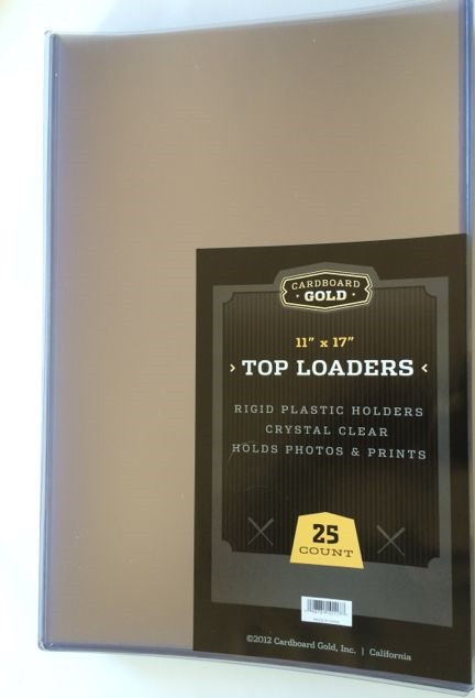 CBG 11X17 Art Print Toploader Holder 25ct Pack - Columbia Hobby - Card ...