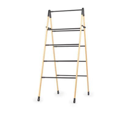 Shop 4 Tier Extendable Airer | Ladder Design | Max Load 10kg