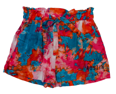 Tie Dye ATX Shorts with Pocket - Scruffy's Souvenirs & Food Mart