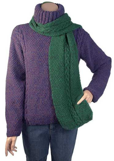 Shivaree Sweater and Scarf - Berroco Yarn