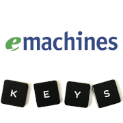 eMachines D Series D725 Laptop Keyboard Keys