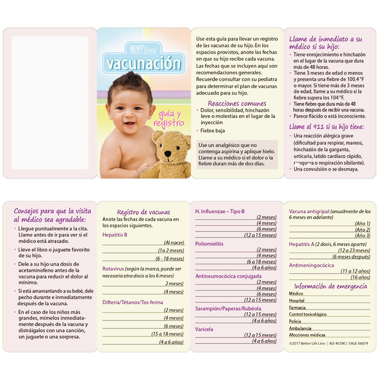Key Points - Immunization Guide and Record Keeper (Spanish) - SS-Ink