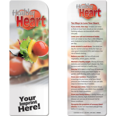 Bookmark - Healthy Heart - SS-Ink