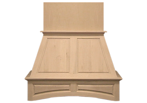 NWA Signature 36" Double Arched Panel Hood, Maple