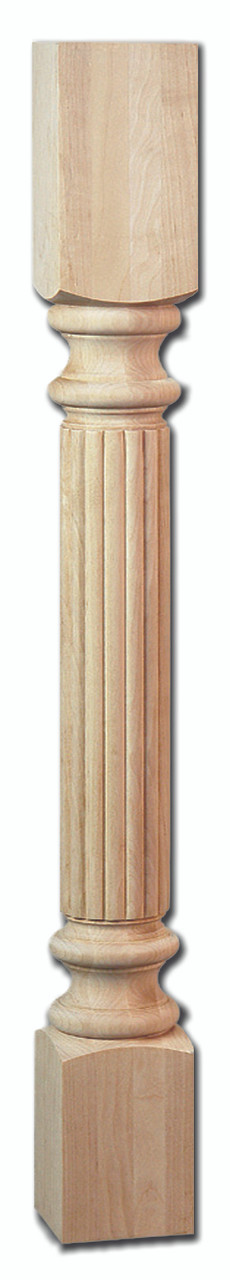Castlewood Reeded Island Post