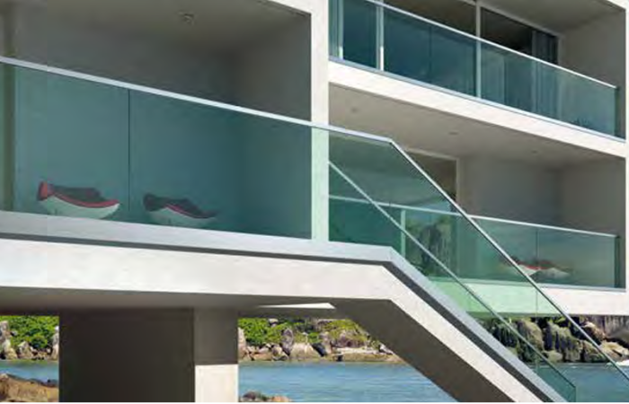 Stainless - Stainless Glass Collection - Handrail - Glass Top Mount ...