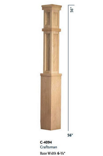 Craftsman 6-1/2 Box Newel