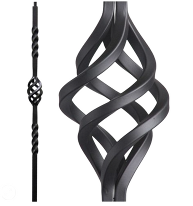 Straight 1/2" Iron Baluster