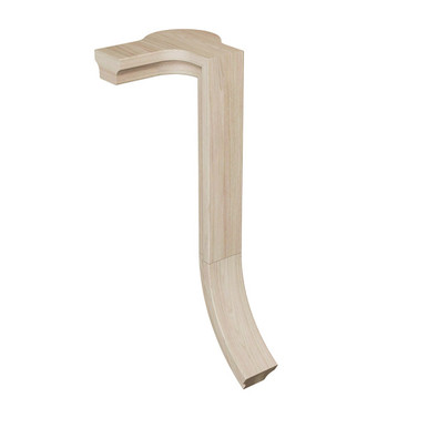 7481-L, 2R Gooseneck with Cap for T-Rail