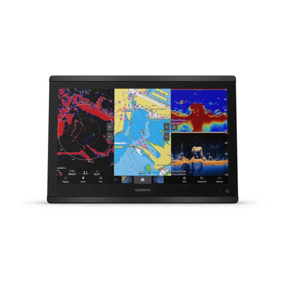 Garmin GPSMAP-8616xsv 16 Touchscreen Chartplotter/Sonar - Trionics