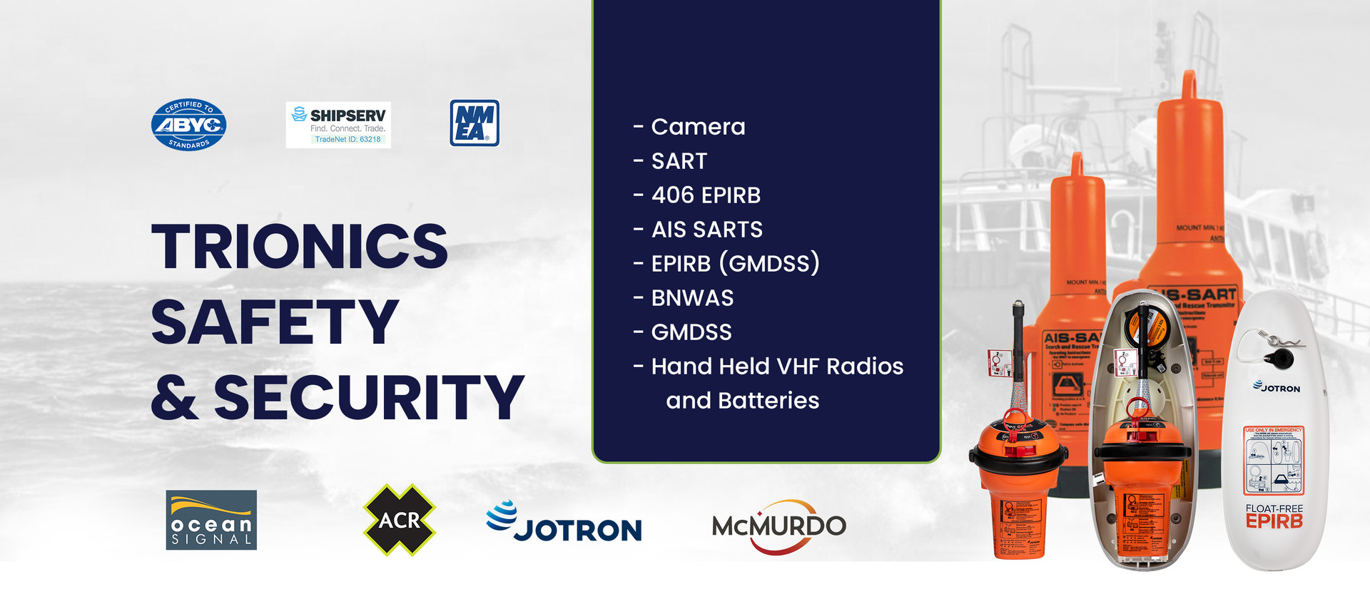 Trionics - Marine Electronics Specialist for Motorola, Garmin, Furuno ...