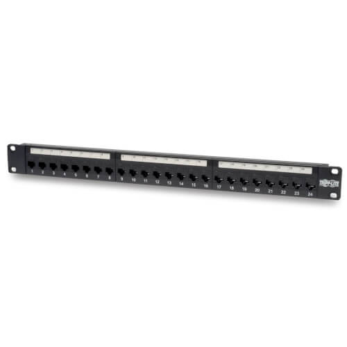 Eaton N254-024 - 24P CAT6,FEEDTHRU,PTCH PNL - Trionics