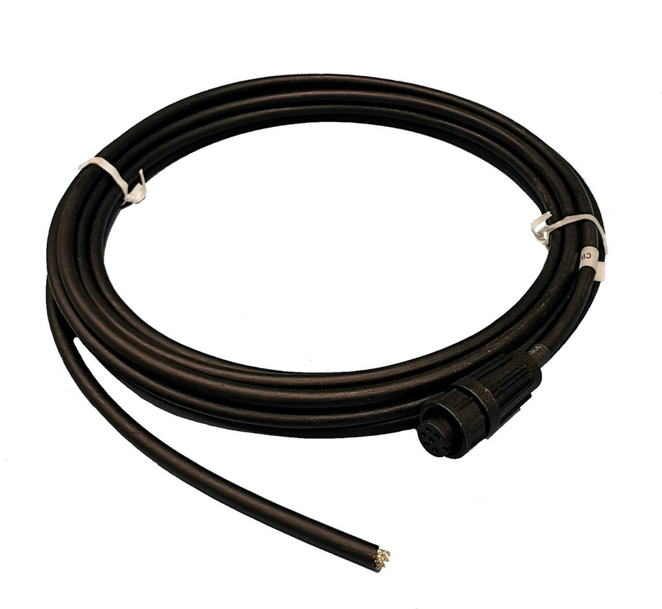Koden CW-376-5M 6 pin NMEA cable, 5 meters long, one end plain - Trionics