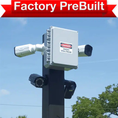 Enviro Cams EGSPB-1B Triple Lane/Entry or Gate IP Security Camera ...