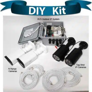 Enviro Cams EGS-2 Double Lane/Entry or Gate IP Security Camera System ...